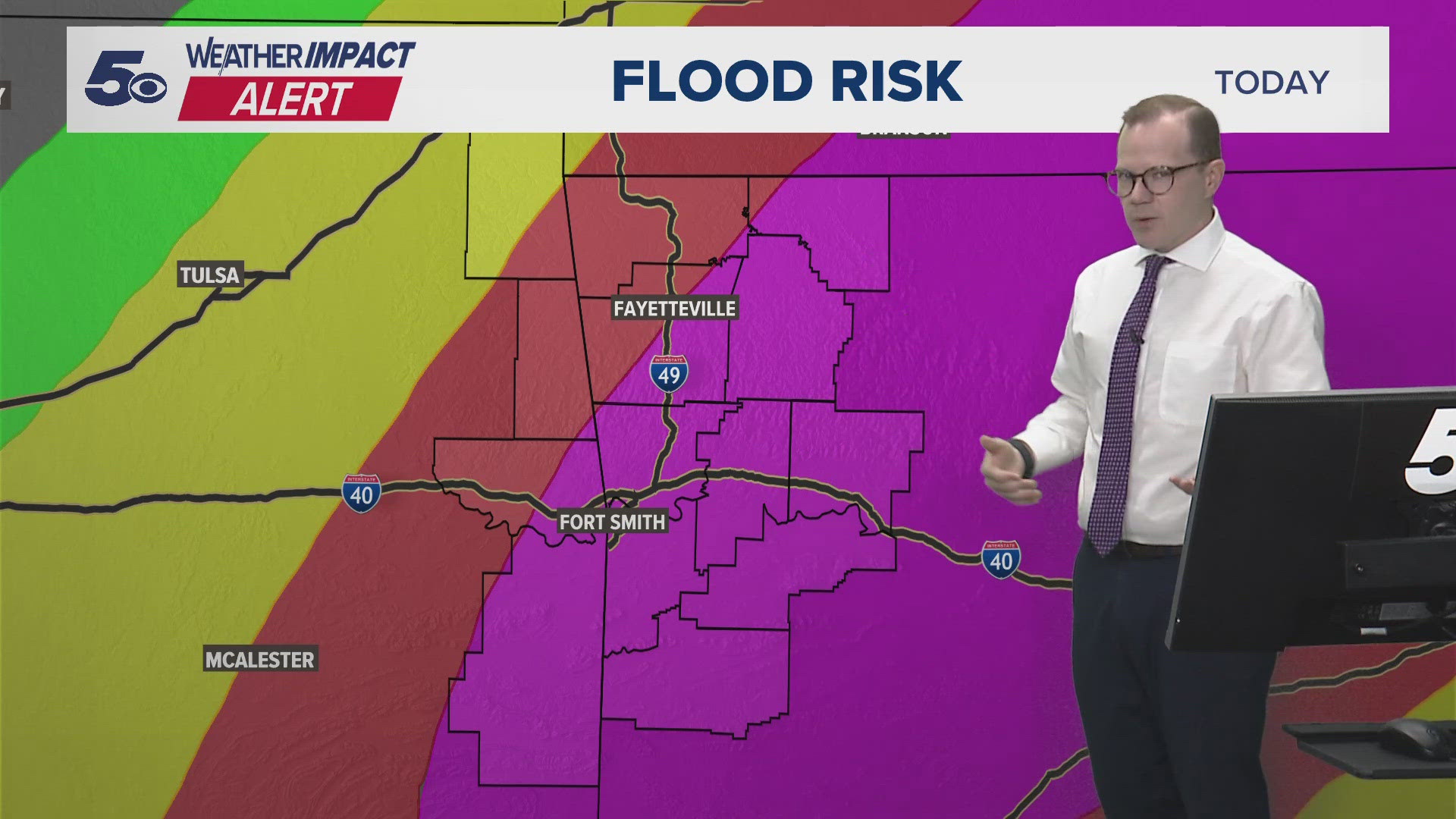 Weather Impact Alert: Tornado and flood risks in Arkansas | 5newsonline.com