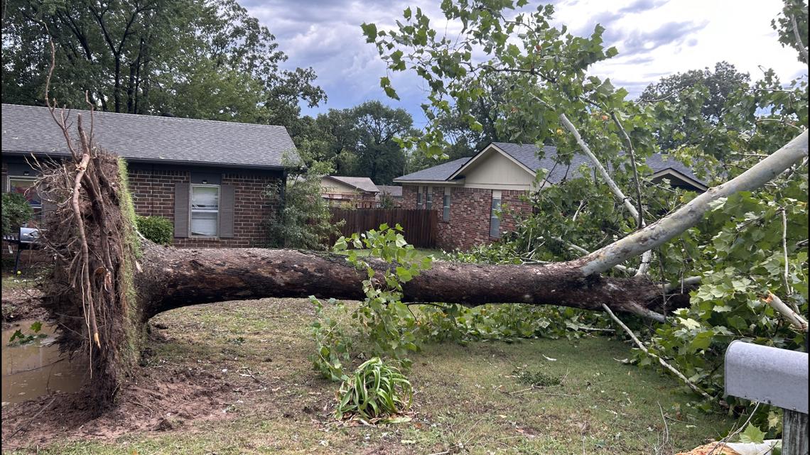 Photos: Damage left behind after severe storms across the area ...
