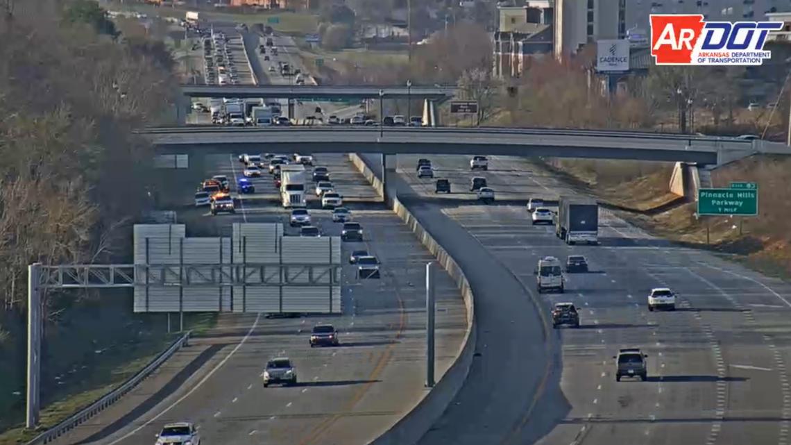 Crash on I-49 in Rogers impacts traffic, no injuries reported ...