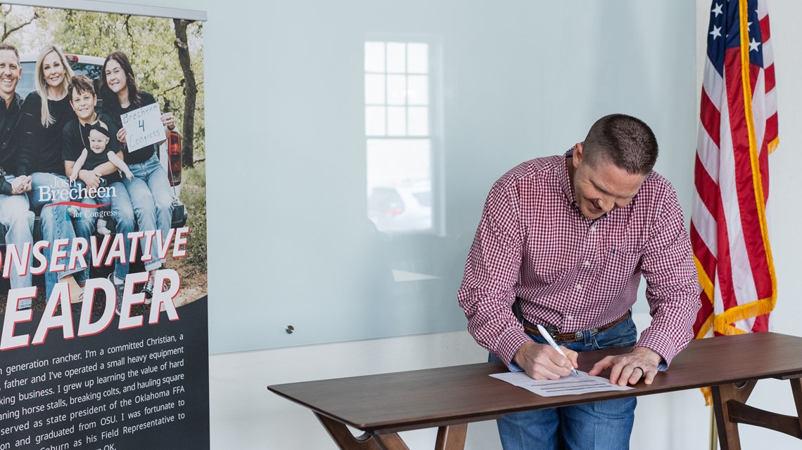 Brecheen declares his candidacy for second term in Congress ...