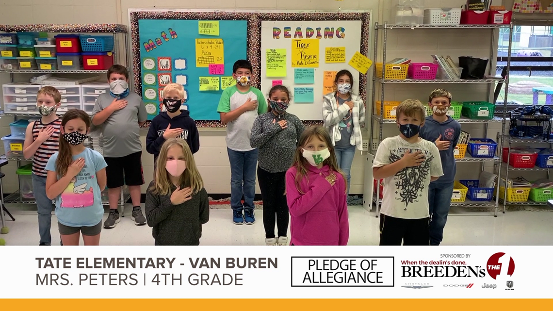 Mrs. Peters 4th Grade Tate Elementary, Van Buren | 5newsonline.com
