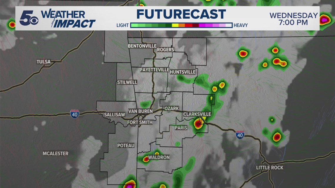 Latest Weather | Cold front, rain on the way | 5newsonline.com