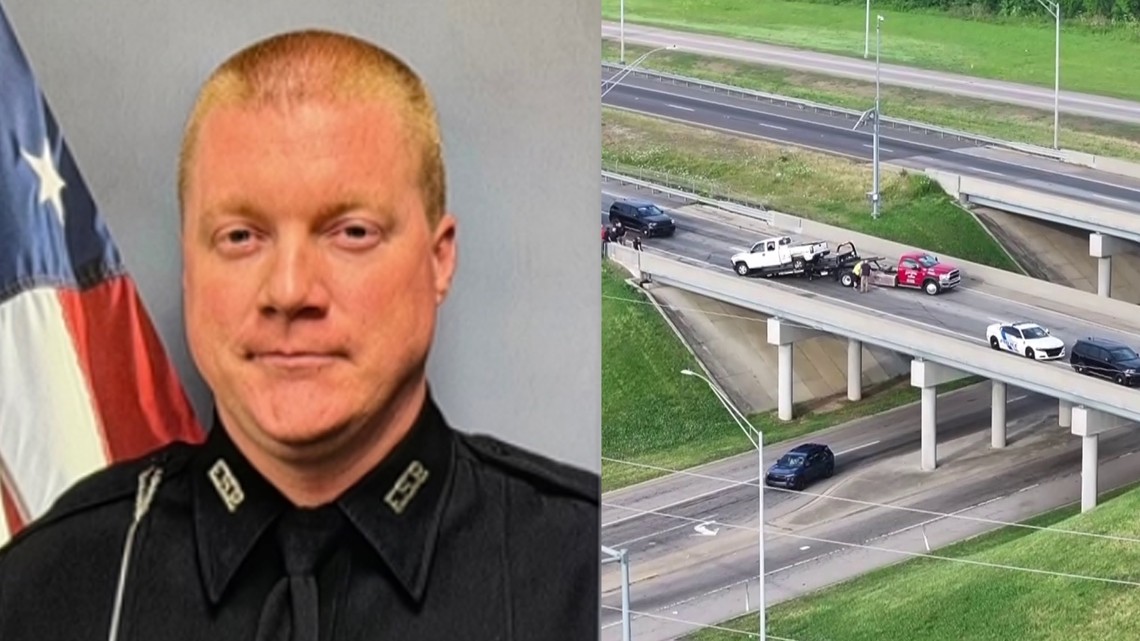 Police identify the officer facing life-threatening injuries after ...