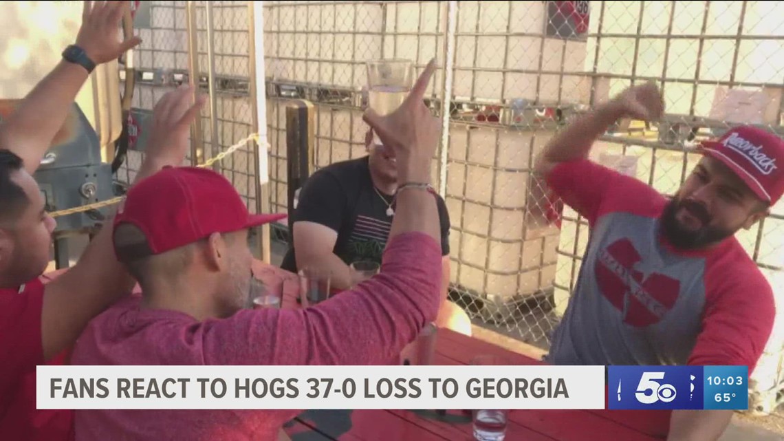 Hog fans staying loyal despite first loss | 5newsonline.com