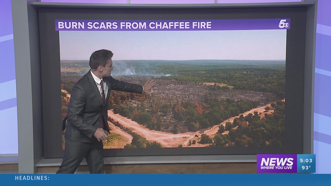 How did crews stop the Chaffee wildfire | Fire Aftermath | 5newsonline.com