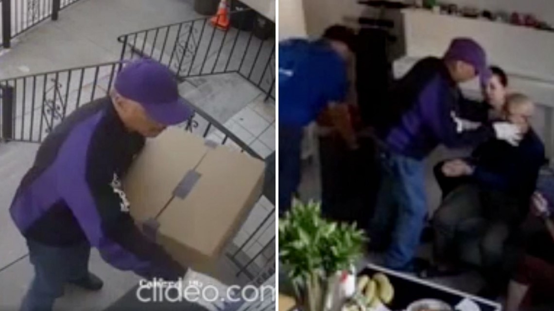 WATCH: Fake FedEx Worker Ties Up Family, Partner Steals $125K In Cash ...