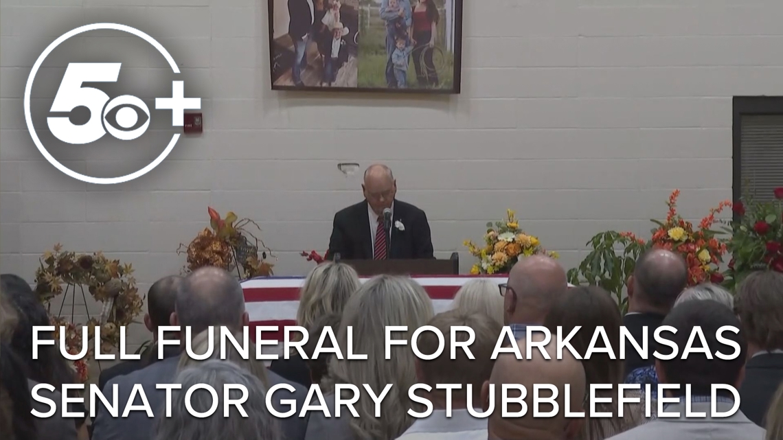 Full funeral service for Arkansas Senator Gary Stubblefield ...
