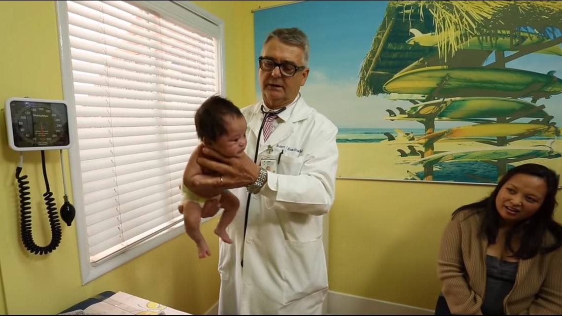 Pediatrician Shows How To Calm Crying Baby In Seconds | 5newsonline.com