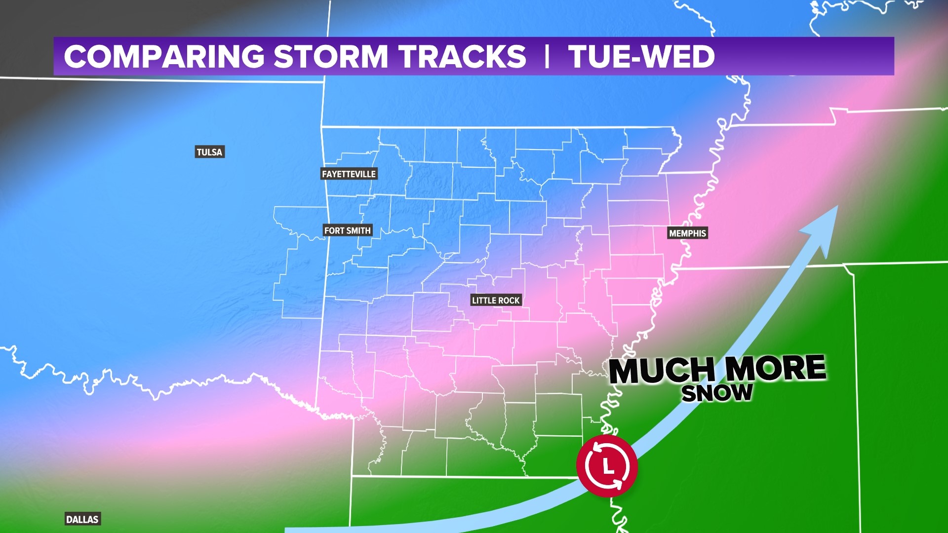 Snow chances in Arkansas next week | 5newsonline.com