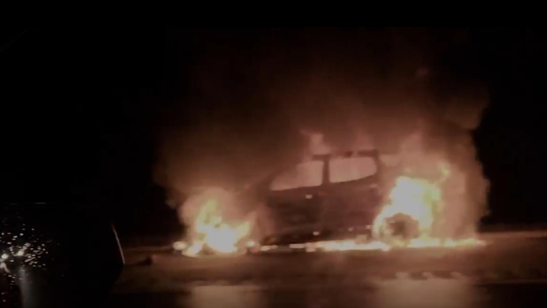 Vehicle fire slowing I-49 traffic near Bobby Hopper Tunnel in ...
