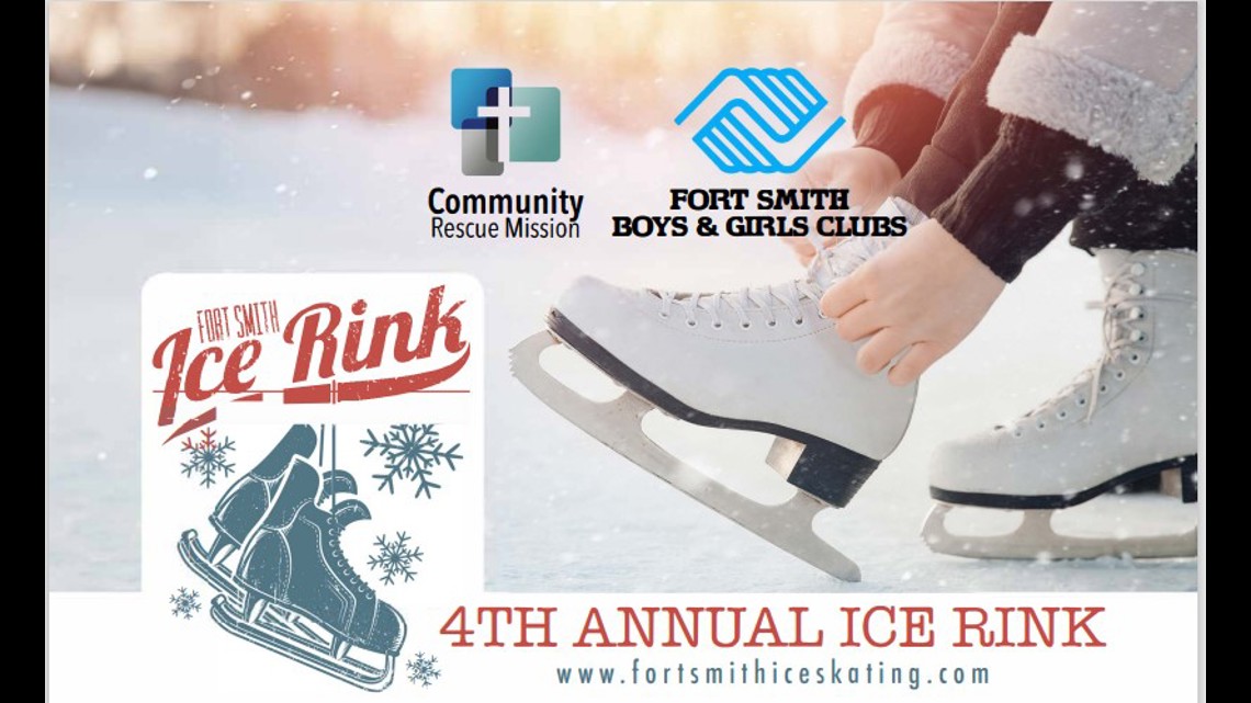 The Fort Smith Ice Rink is back and in a new location this year ...