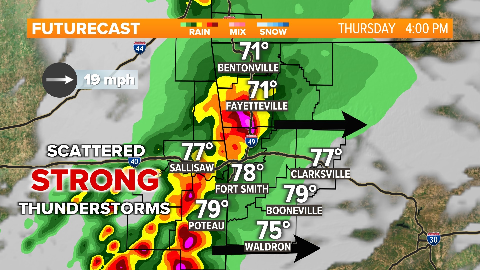 Arkansas to see severe weather on Thursday | 5newsonline.com