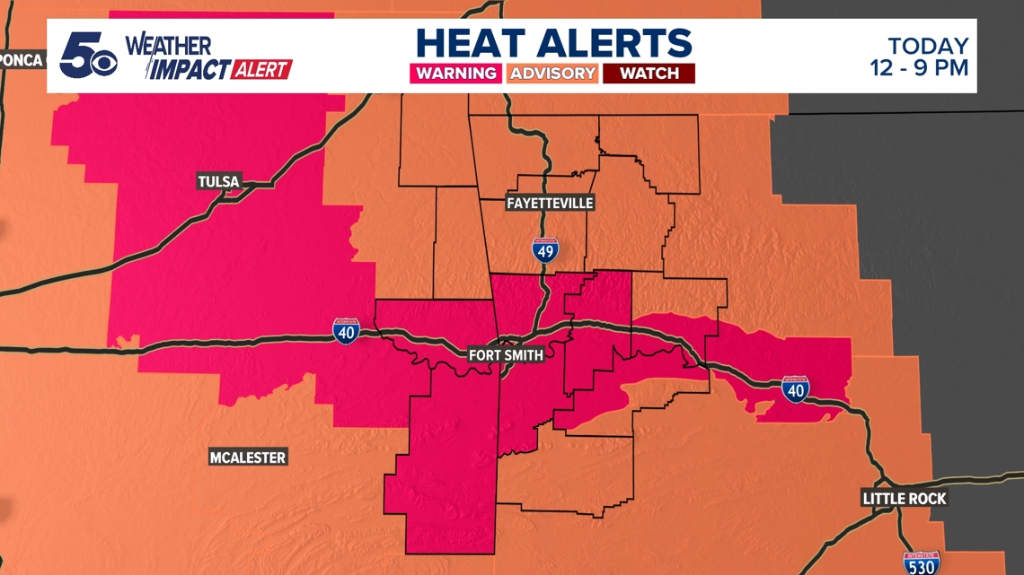 Difference between heat advisory and excessive heat warning ...