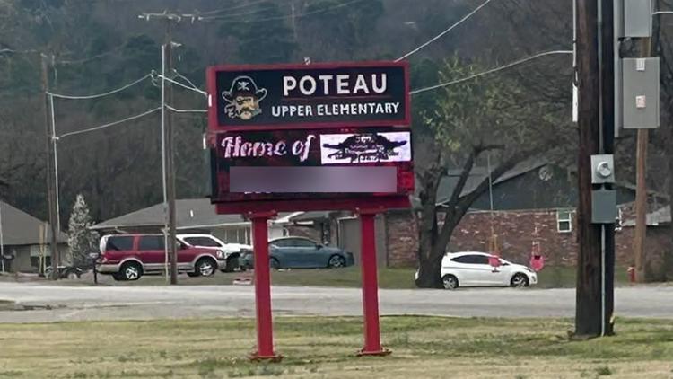 Poteau school apologizes after racial slur on marquee | 5newsonline.com