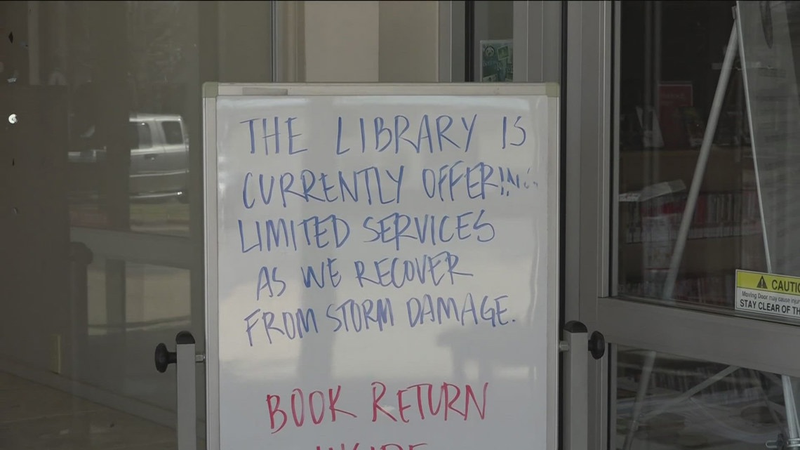 Rogers Public Library continues reconstruction efforts 10 months after tornado damage ...