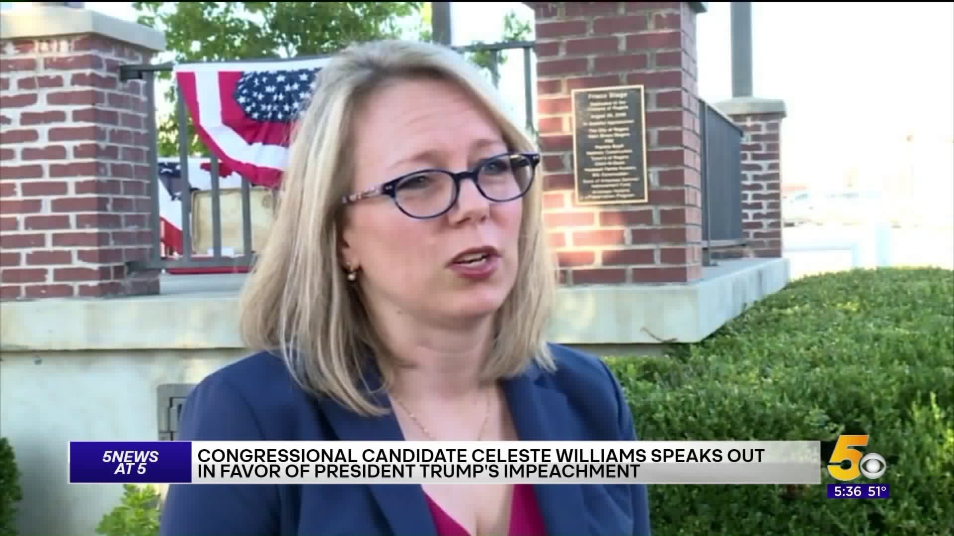 3rd District Congressional Candidate Celeste Williams On Impeachment ...