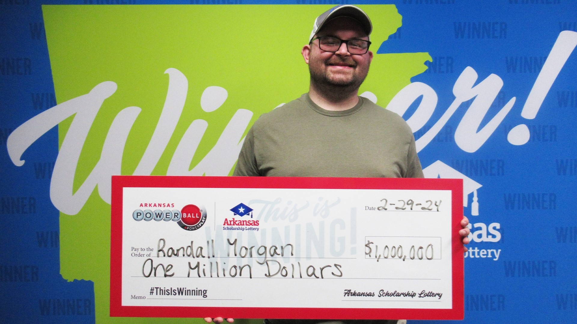 Arkansas man has 'no idea' what to do with $1 million in winnings ...