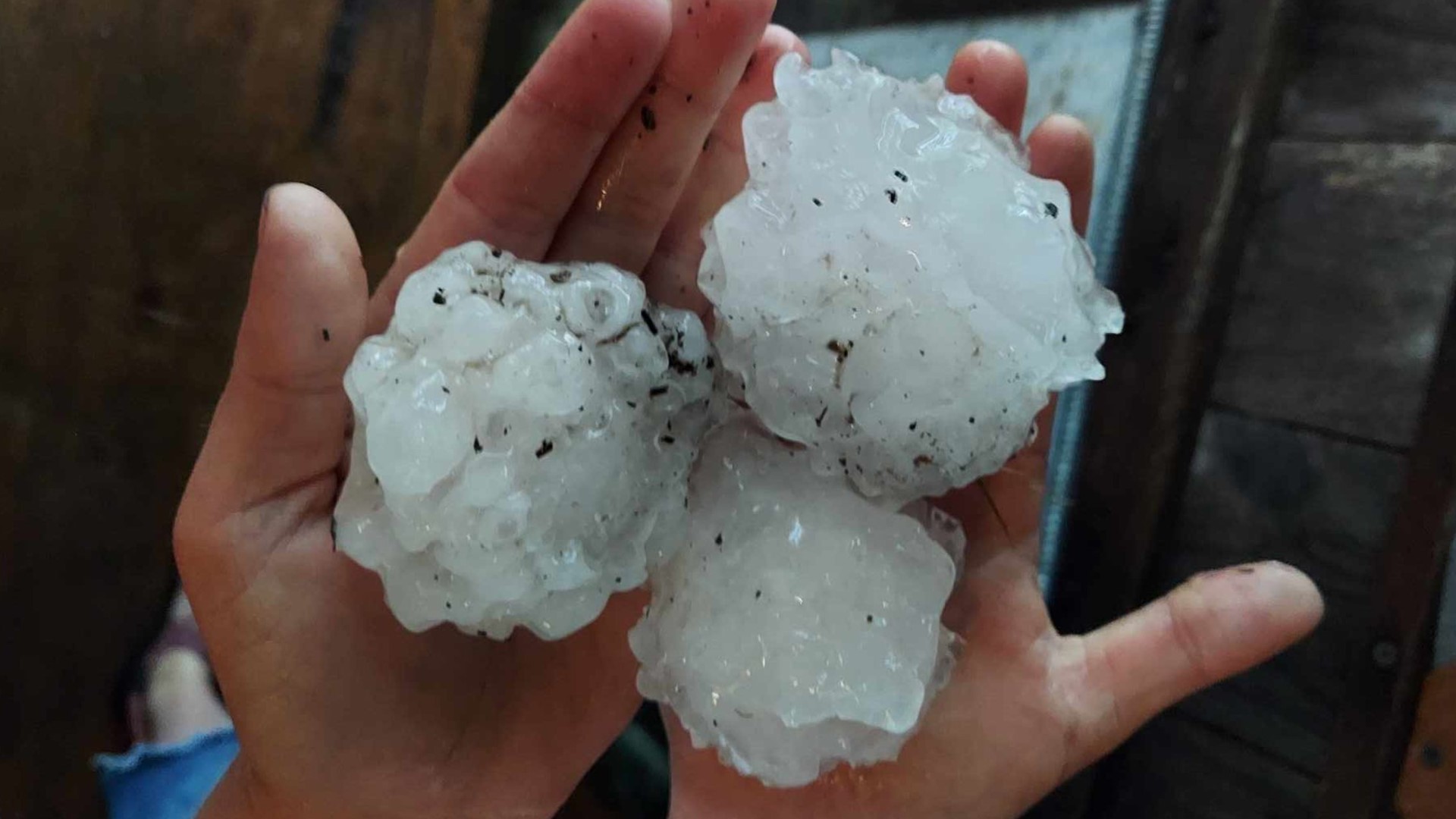 Hail falls in the Boston Mountains this weekend | 5newsonline.com