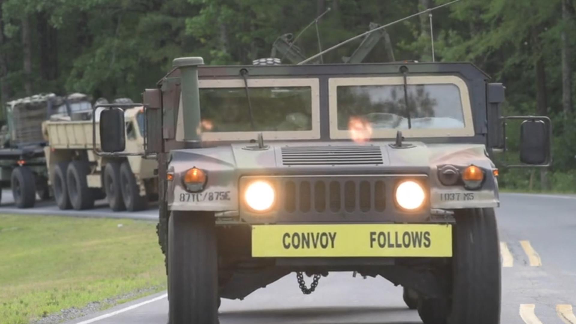 Arkansas National Guard says to expect more military traffic this ...