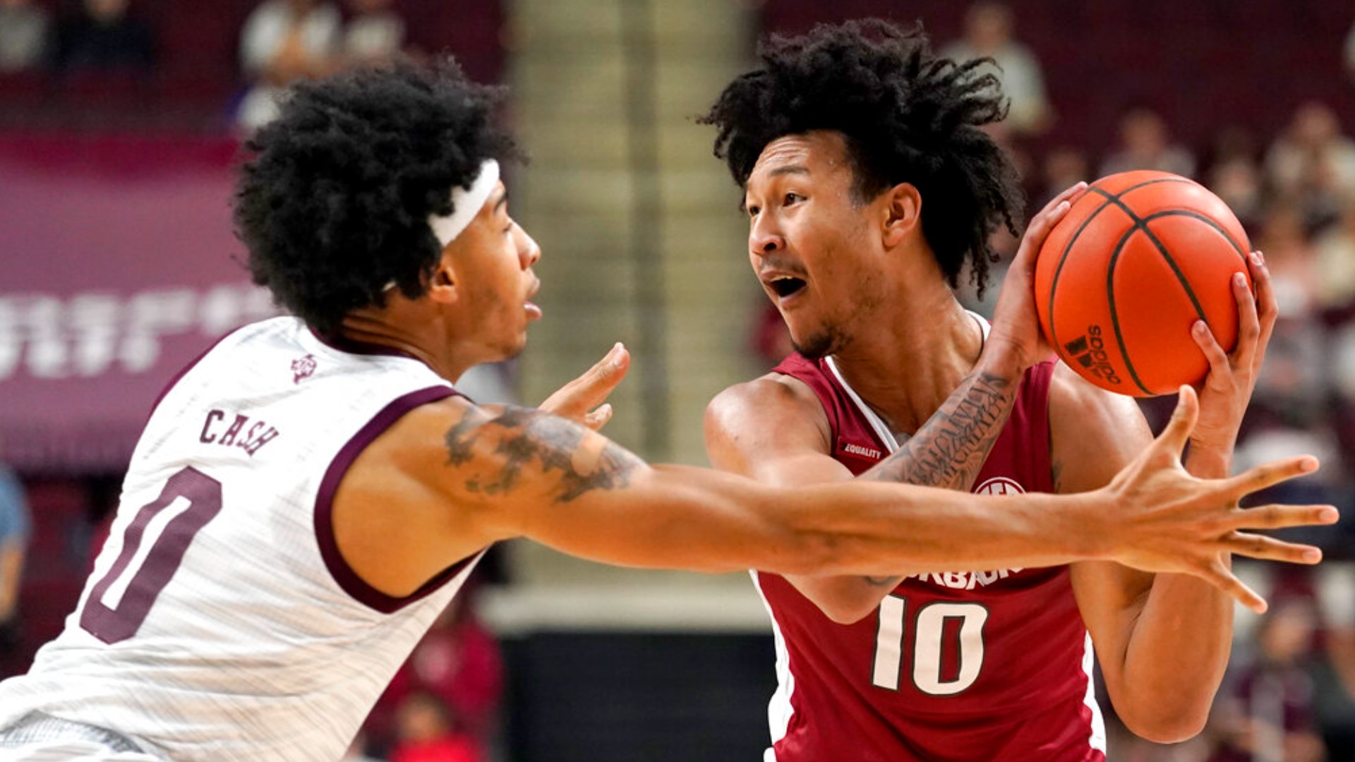 Jaylin Williams opts to stay in NBA draft; will not return to Arkansas ...