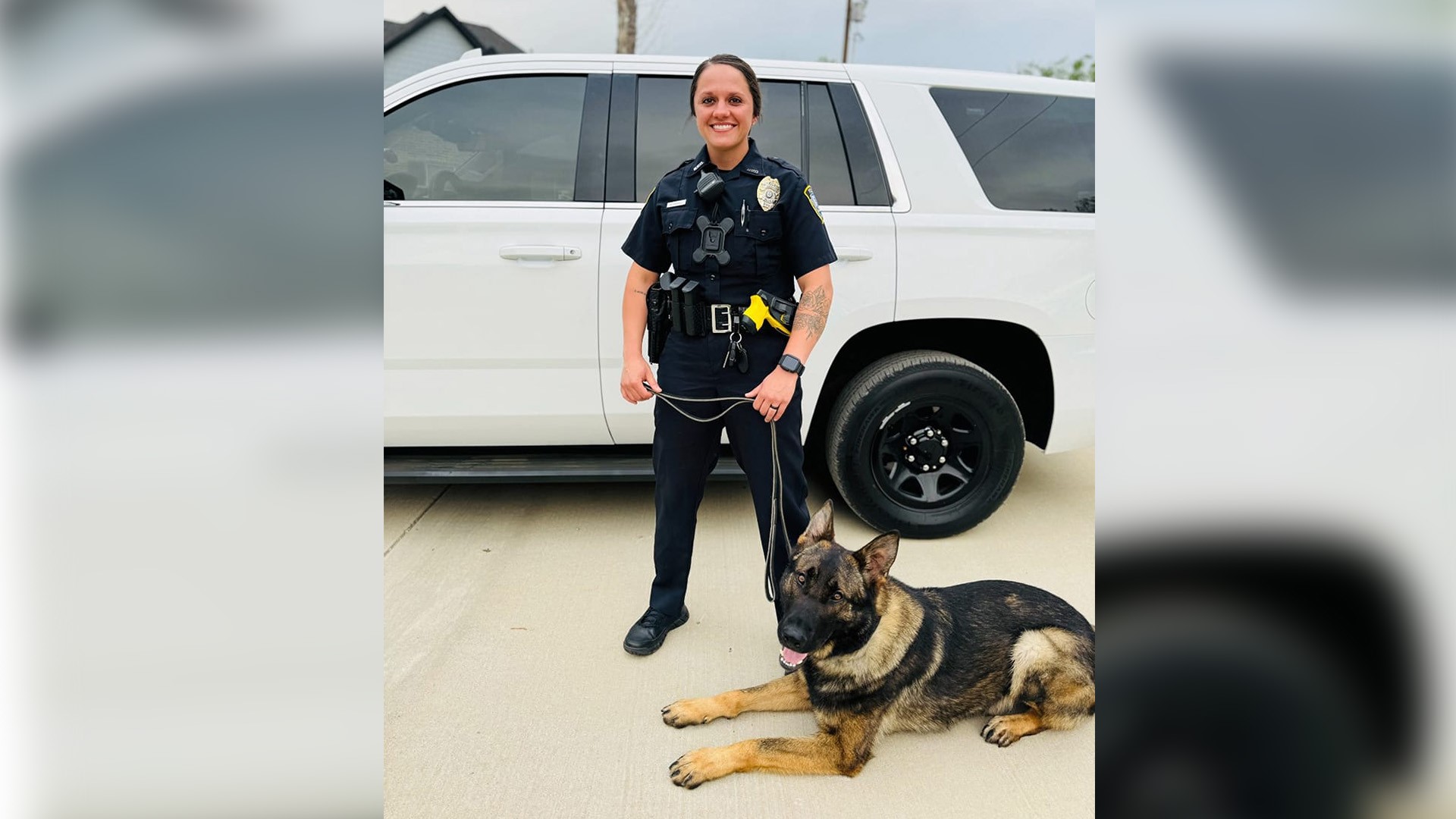 Officer Powell becomes Bentonville's first female K9 handler ...