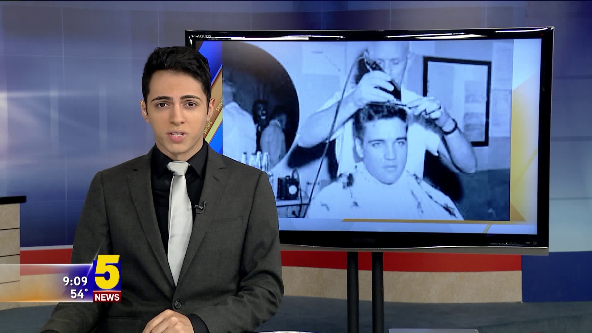Son Of Barber Celebrates Elvis’ First Army Buzz-Cut | 5newsonline.com