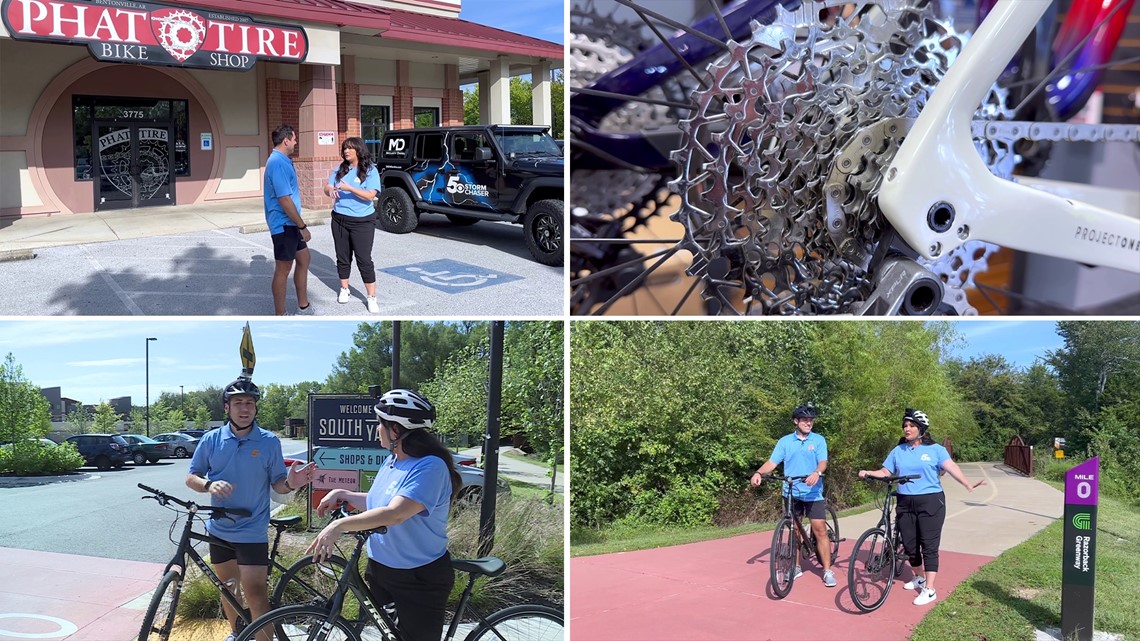 Riding around NWA on the Razorback Greenway | 5newsonline.com