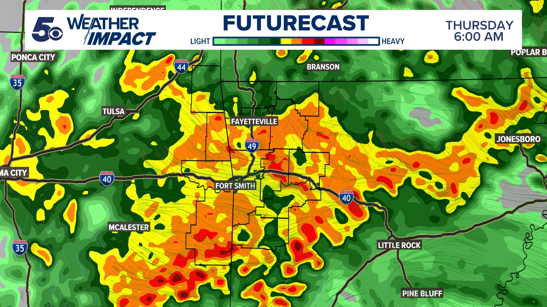 Widespread rain increasingly likely late week | 5newsonline.com