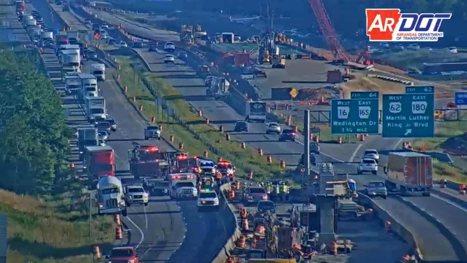 ARDOT: Injuries reported in I-49 Fayetteville crash | 5newsonline.com