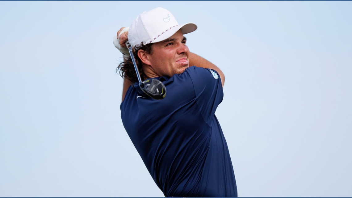 John Daly II leads Arkansas Razorbacks men's golf in NCAA Corvallis ...
