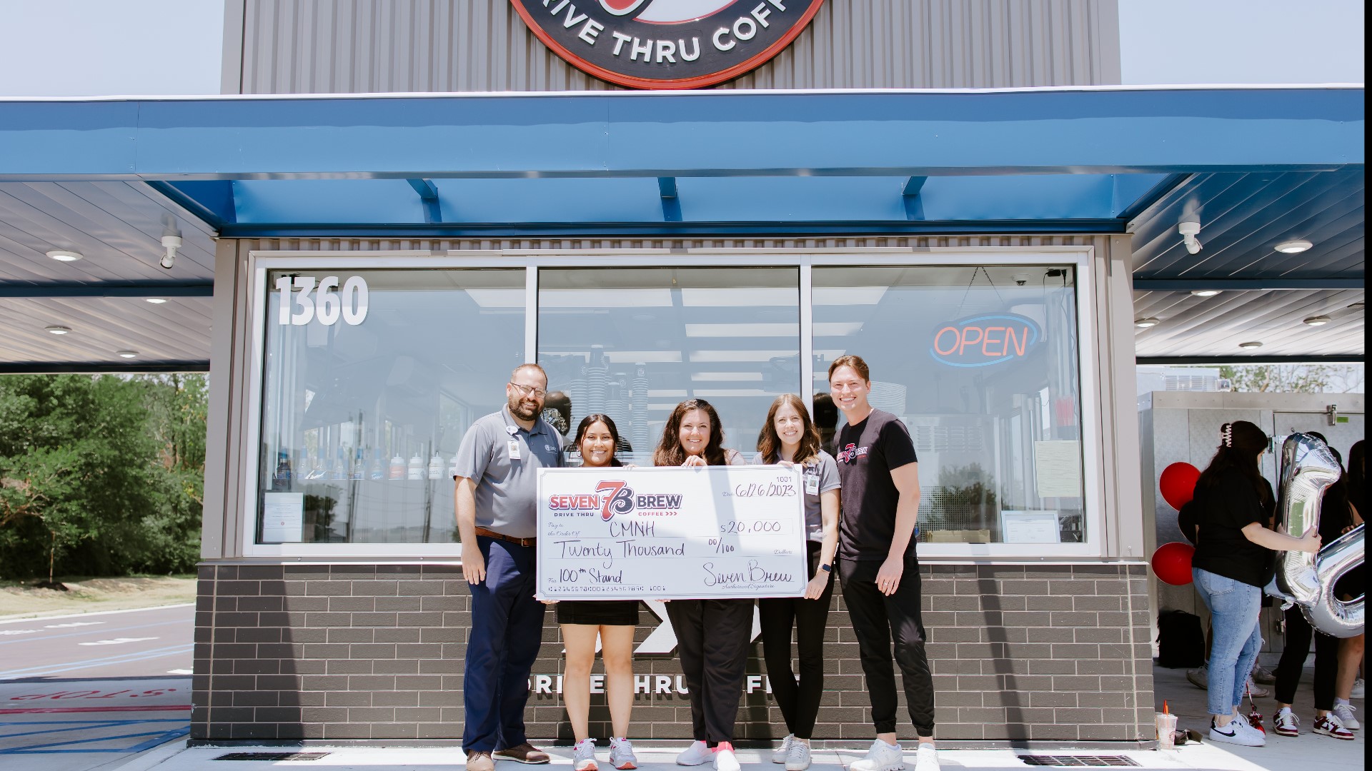 7Brew opens 100th location, partners with children's organization ...