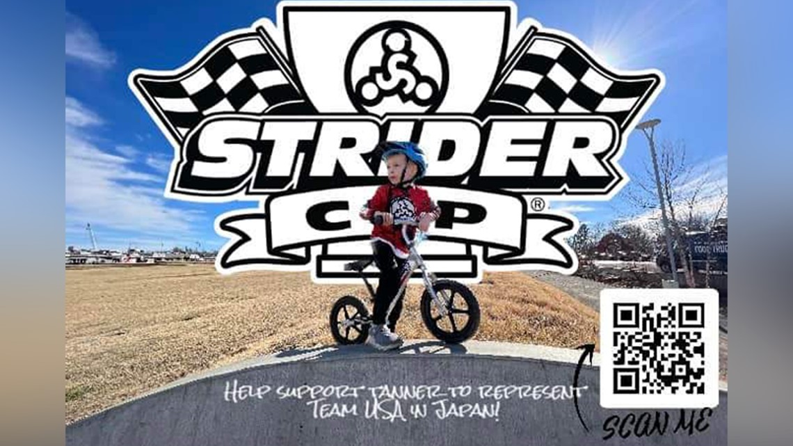 NWA 4-year-old represents America in Strider World Cup | 5newsonline.com