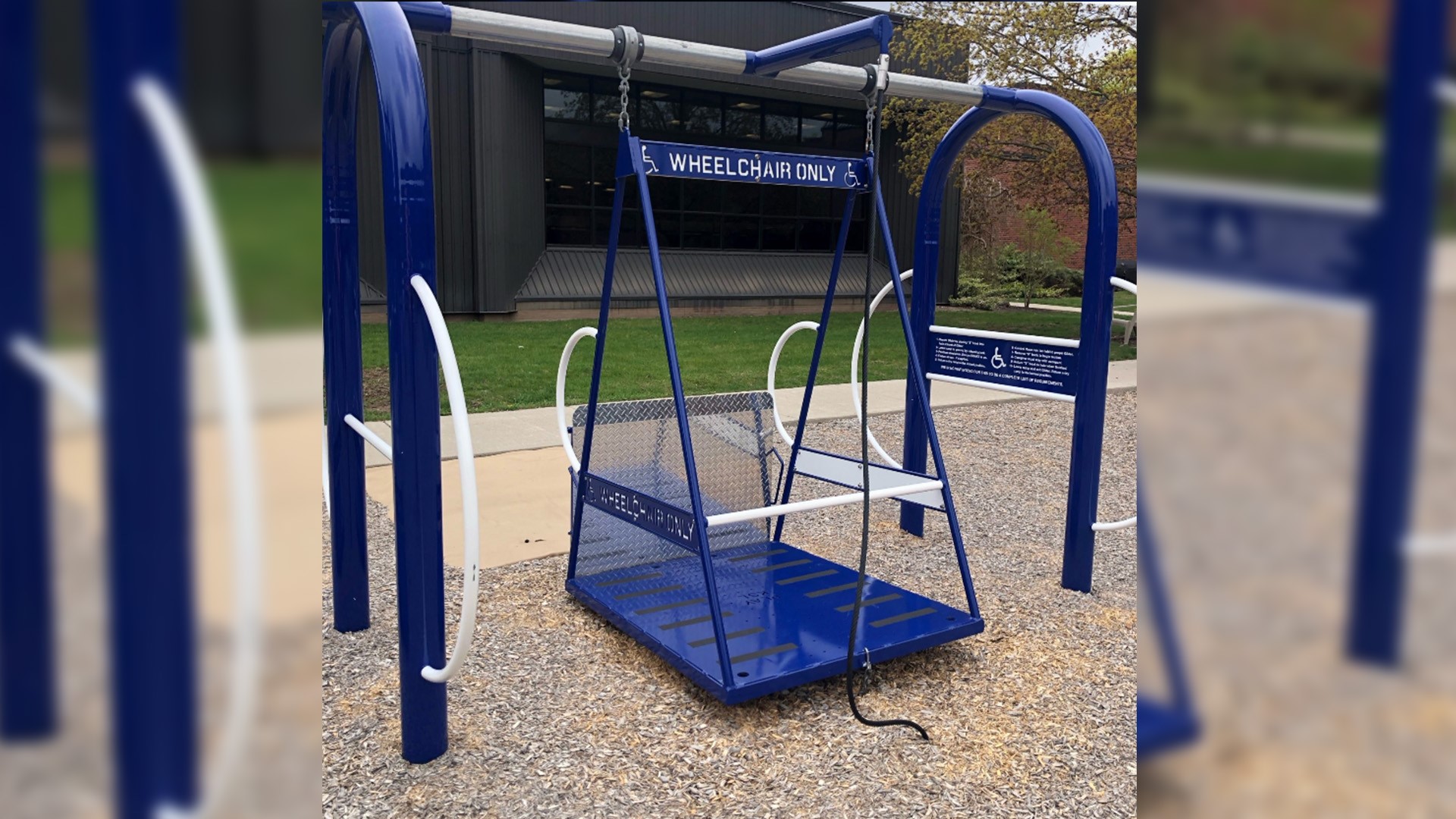 Wheelchair swings installed at Springdale Schools | 5newsonline.com
