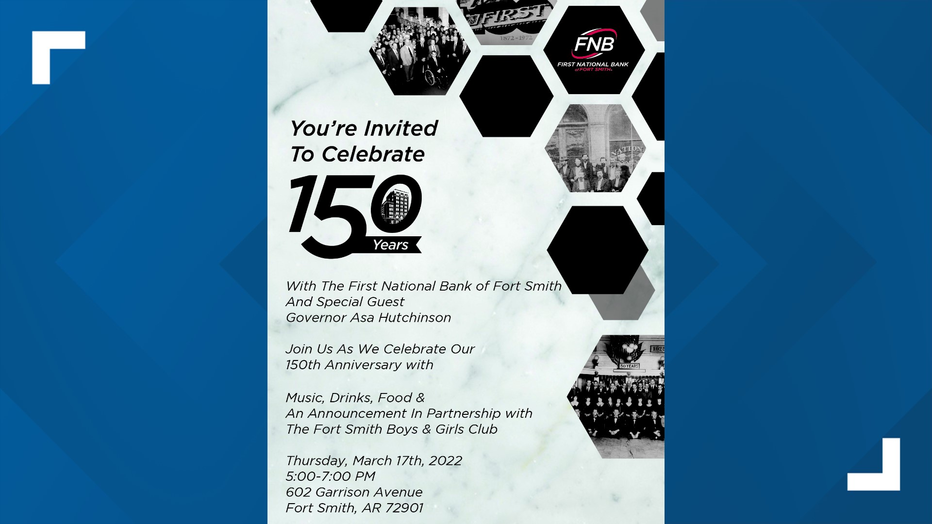 First National Bank of Fort Smith to celebrate 150 years | 5newsonline.com