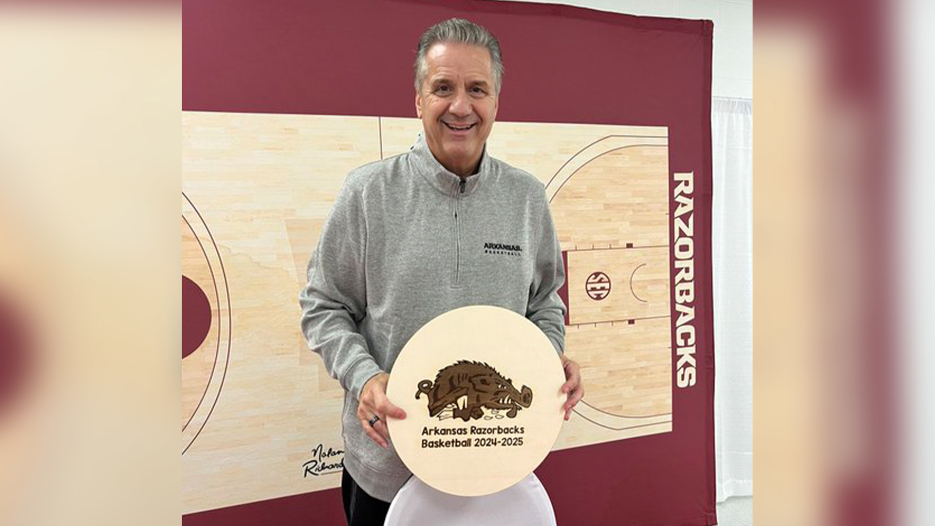 Retro 'Slobbering Hog' logo returns to Bud Walton Arena | 5newsonline.com