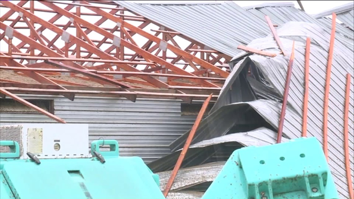 EF1 Tornado Tears Off Roof Of Chicken House In Franklin County ...