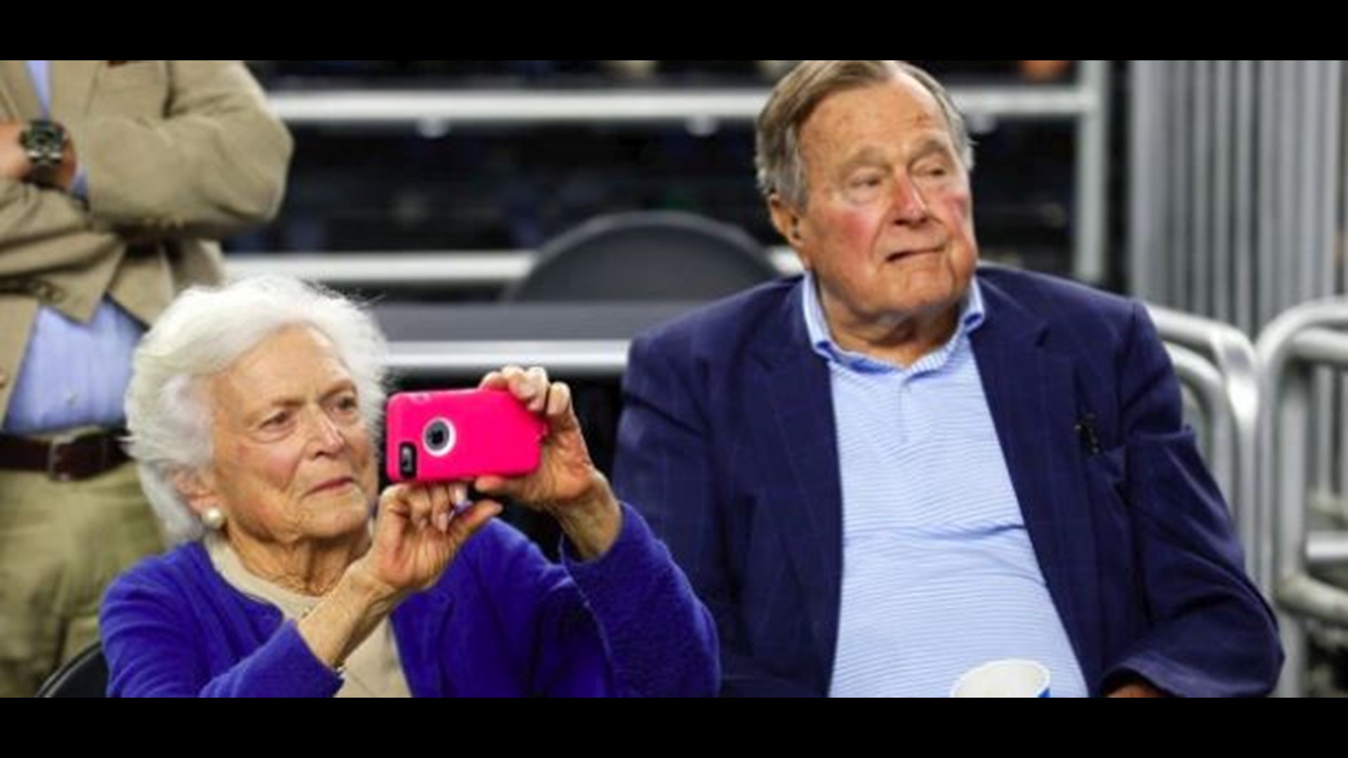 George H.W. Bush Delivers Super Bowl Coin Toss | 5newsonline.com