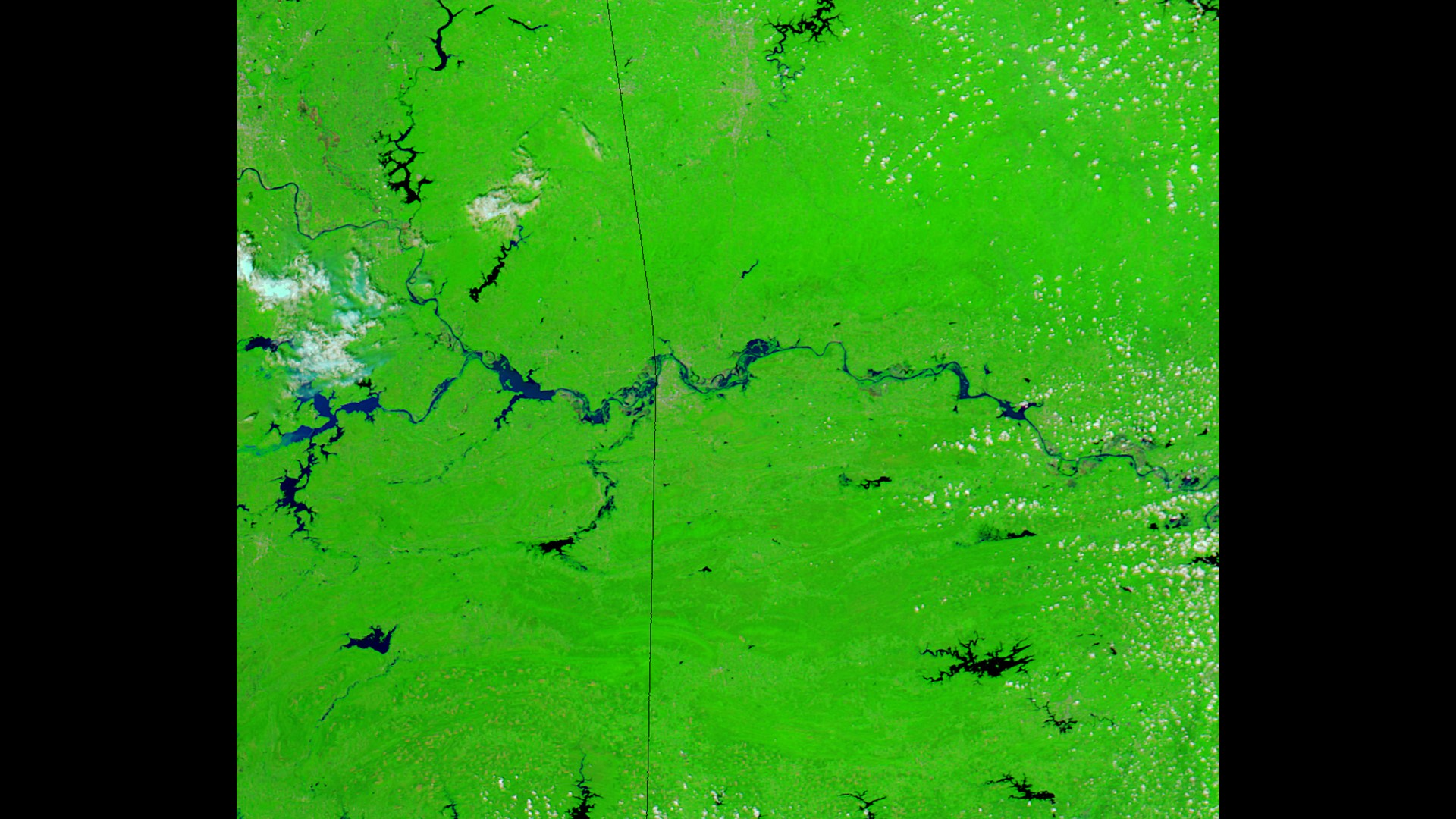 NASA Images of Fort Smith, Arkansas River Flood | 5newsonline.com