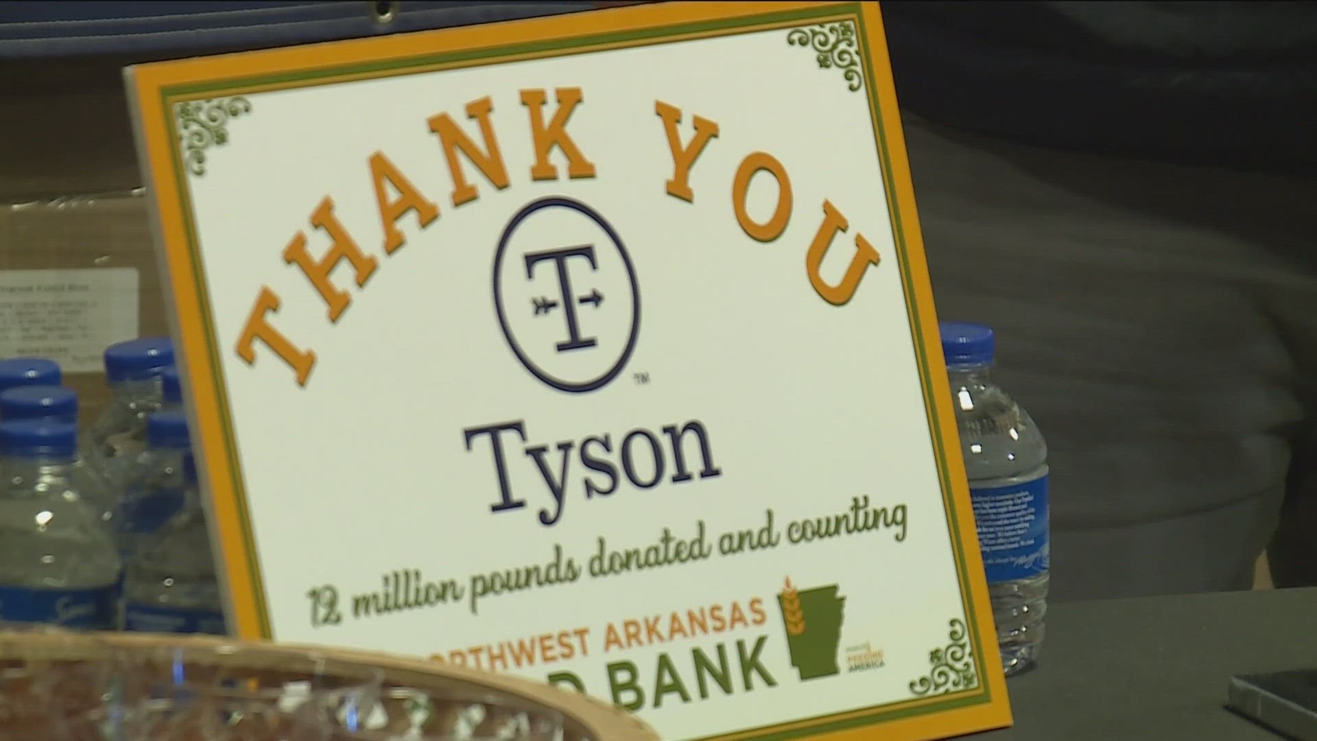 Tyson donates 12 million pounds of food to NWA Food Bank | 5newsonline.com