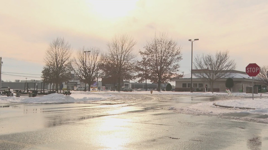 Monitoring road conditions as melting snow turns to ice | 5newsonline.com