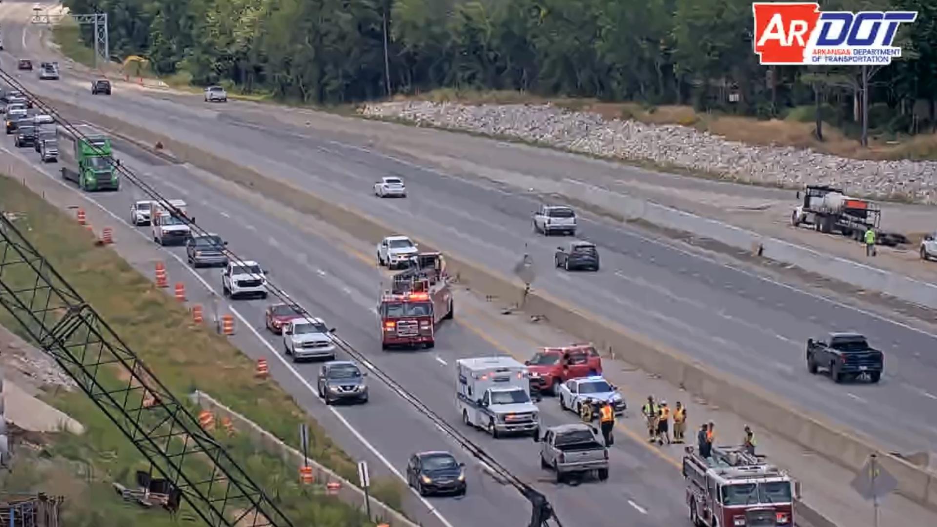 Crash southbound slows traffic on I-49 in Washington County ...