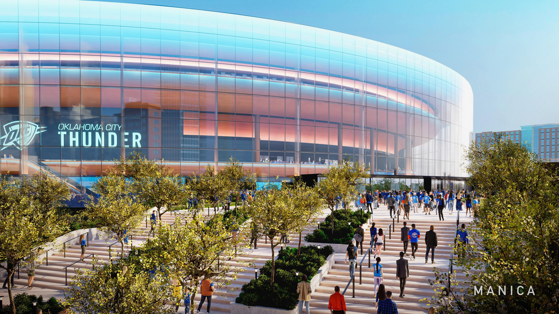 Renderings released for new OKC Thunder arena | 5newsonline.com