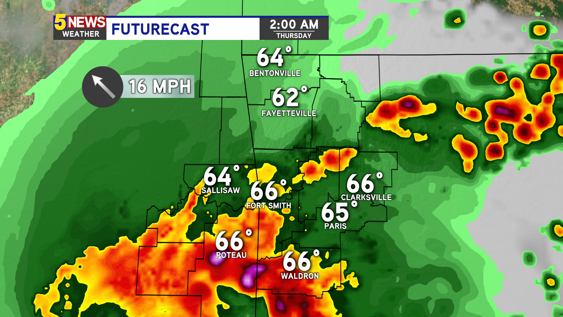 Isolated Storms Wednesday | 5newsonline.com