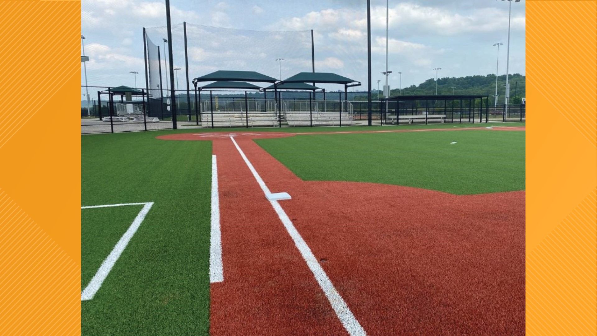 New Kessler Mountain Regional Park ballfield now completed ...