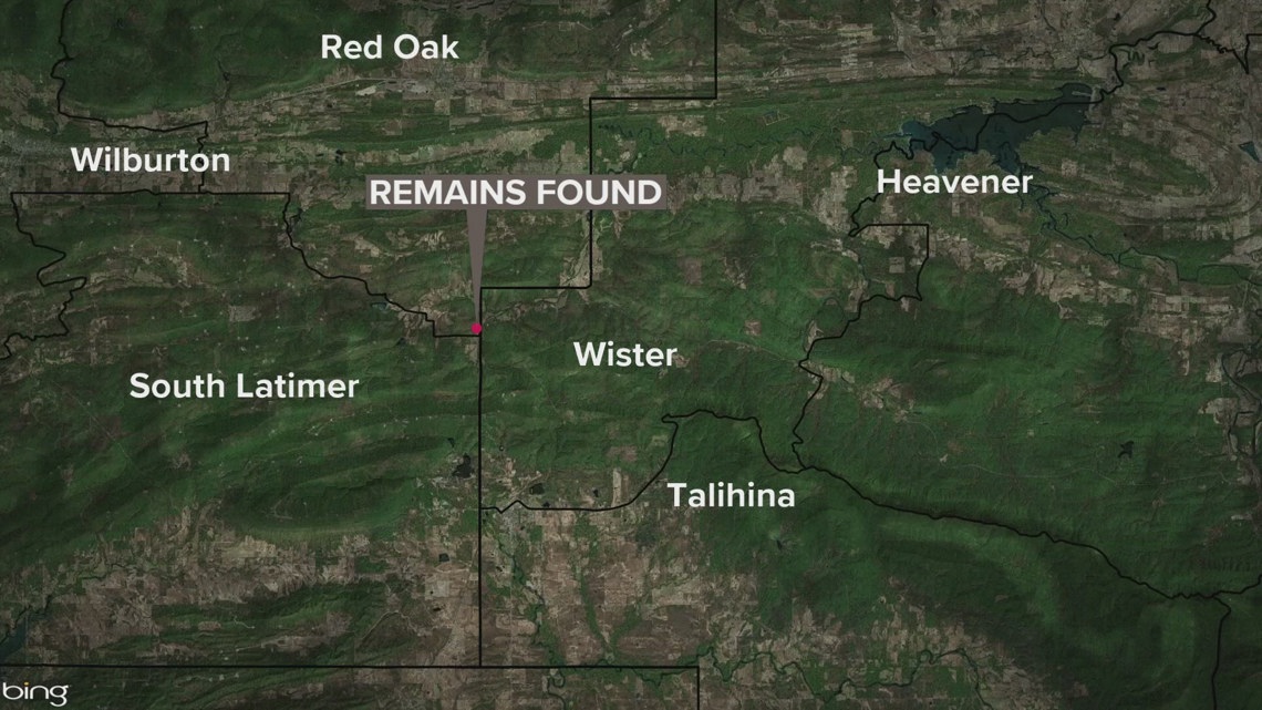 Skeletal remains found in LeFlore County identified as man reported ...