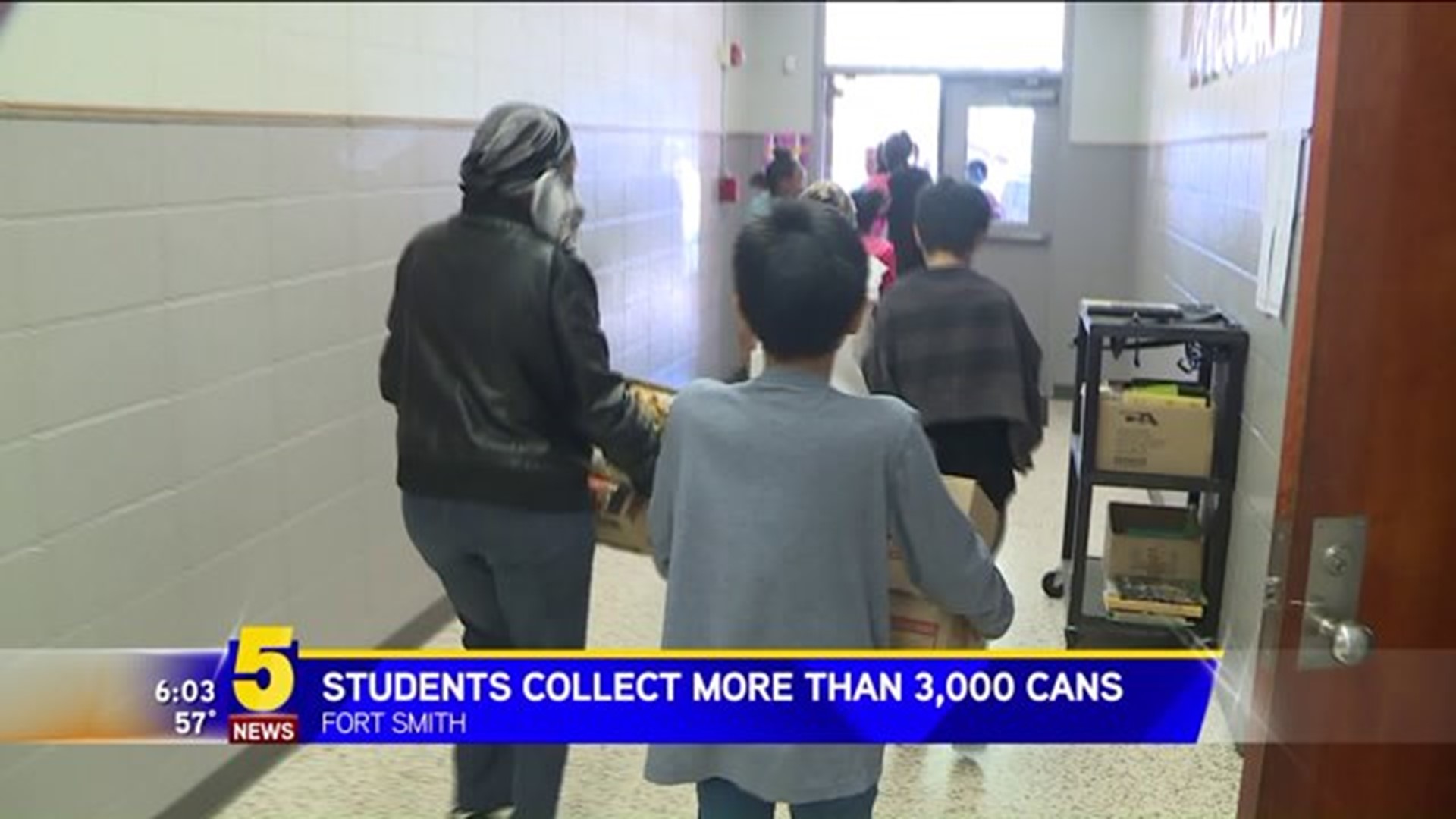 Food Insecure Students Collect Cans For Food Insecure Families ...