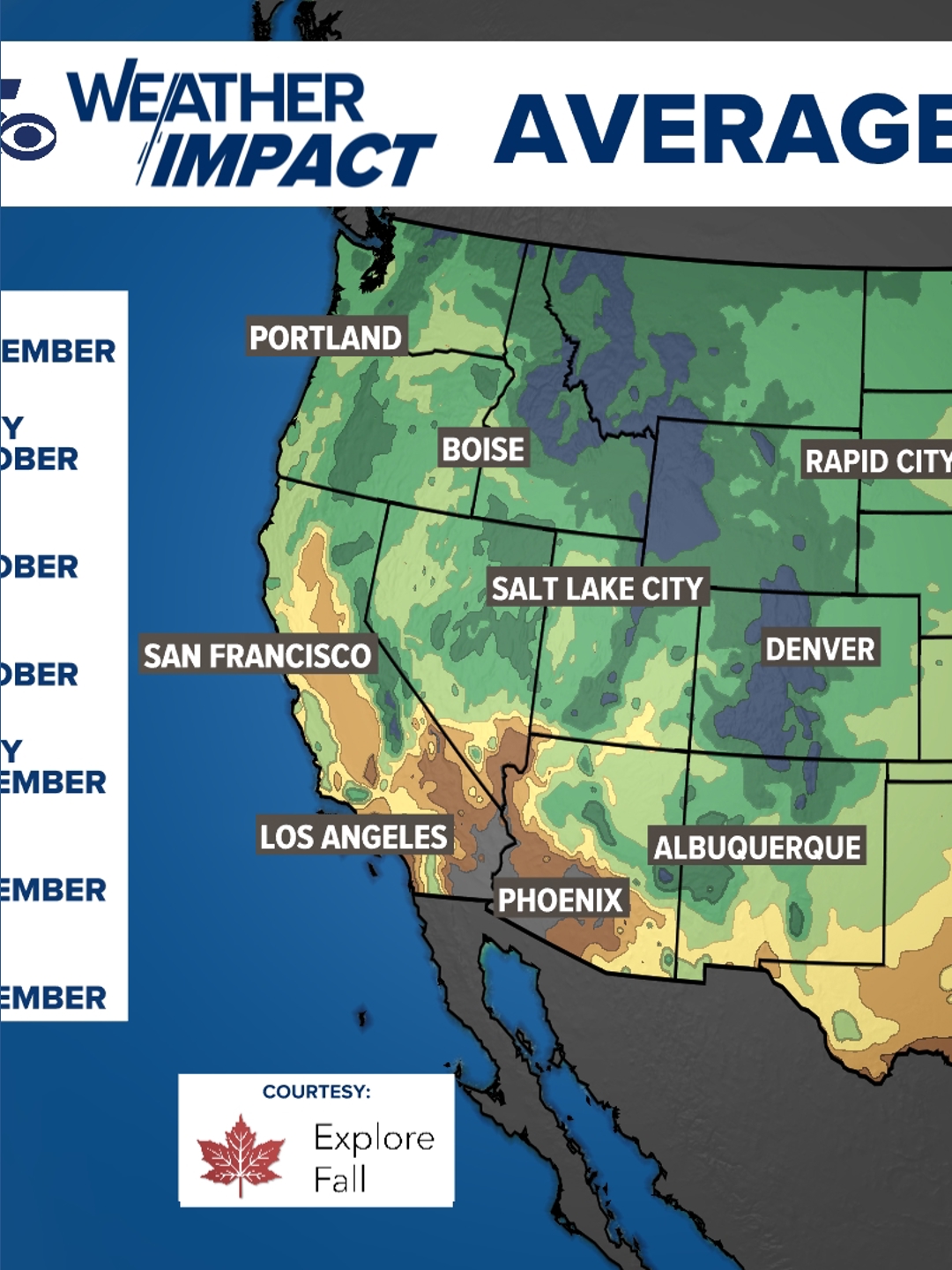 Here's when to expect Fall colors in our area | 5newsonline.com