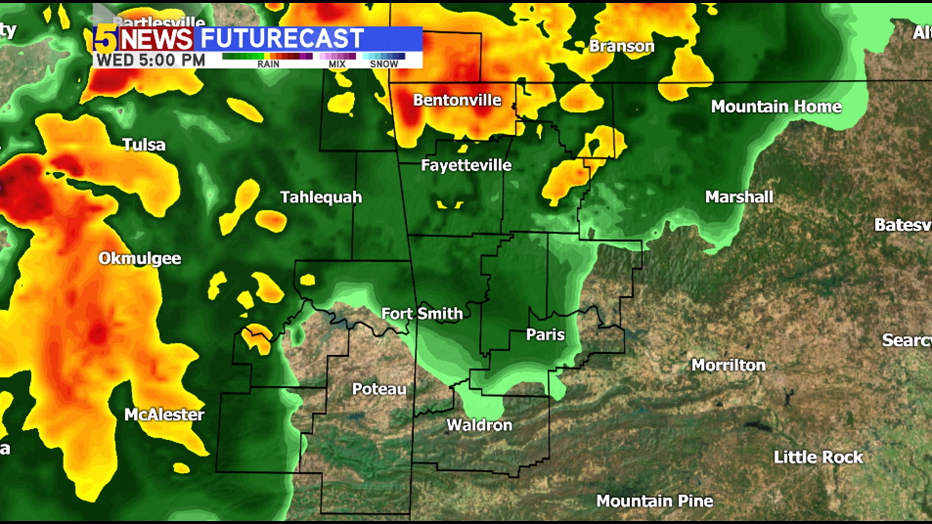 5NEWS Weather: Wednesday Rain Update | 5newsonline.com