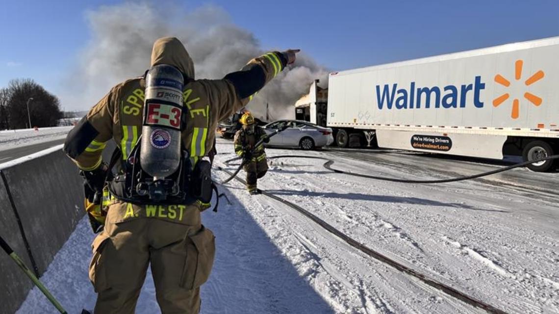 Here's what we know about fiery Walmart truck crash in Springdale ...