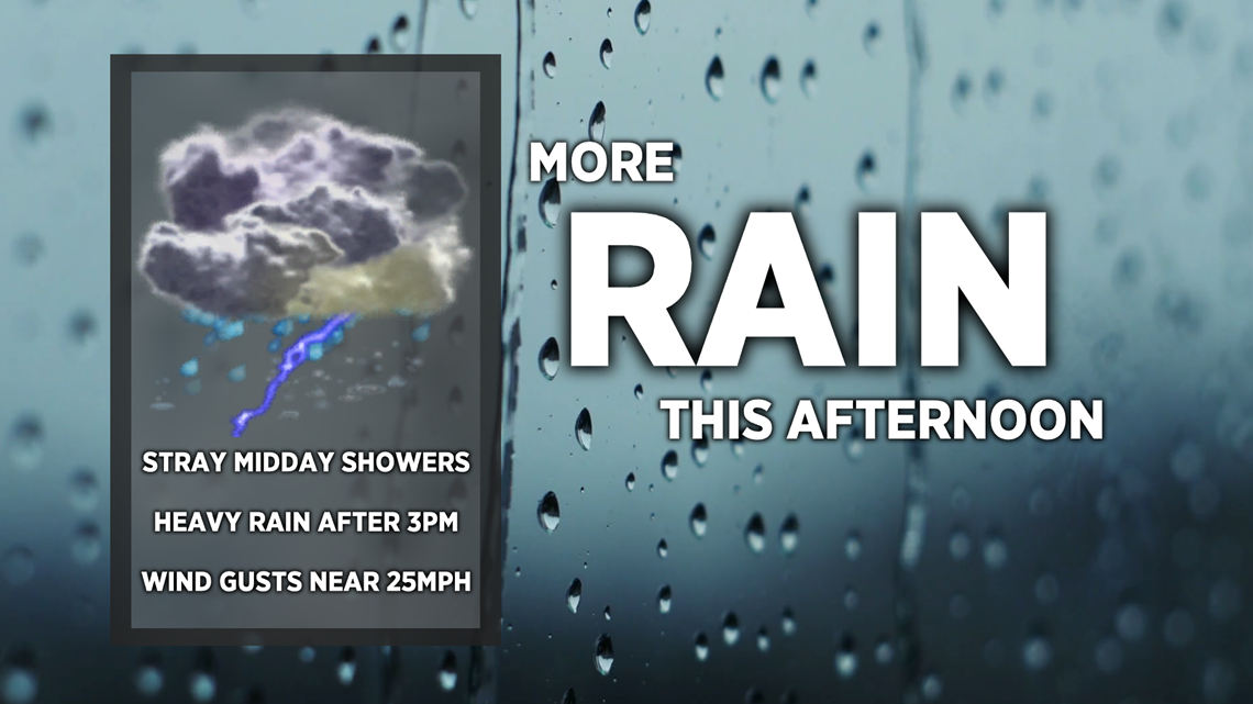 Misty Morning Showers, Heavy Rain By Evening | 5newsonline.com